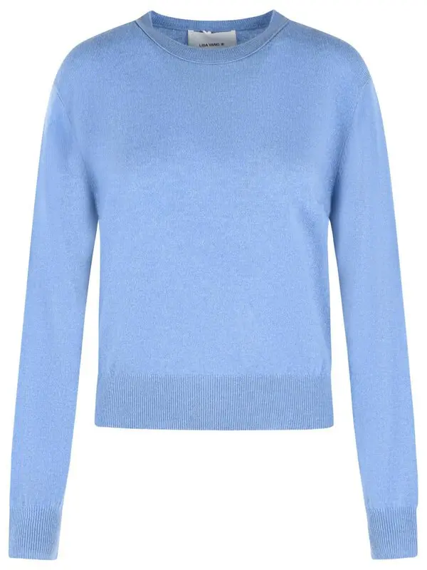 LISA YANG Greer' Light Cashmere Sweater - Blue