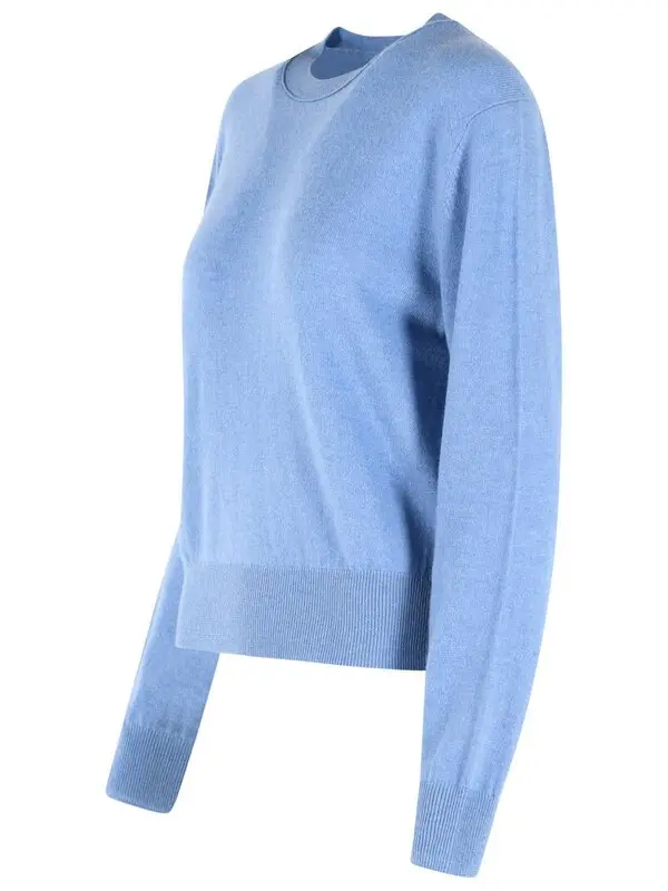 LISA YANG Greer' Light Cashmere Sweater - Blue