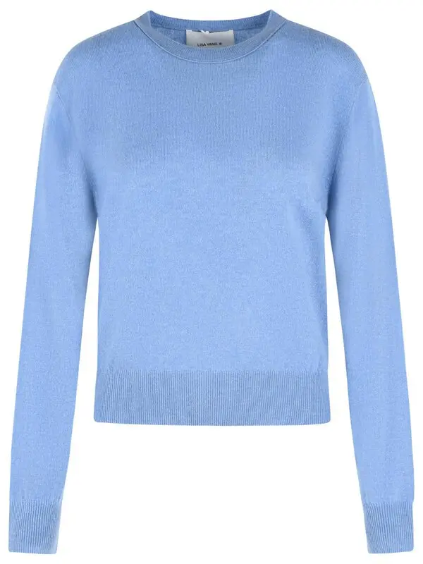 LISA YANG Greer' Light Cashmere Sweater - Blue