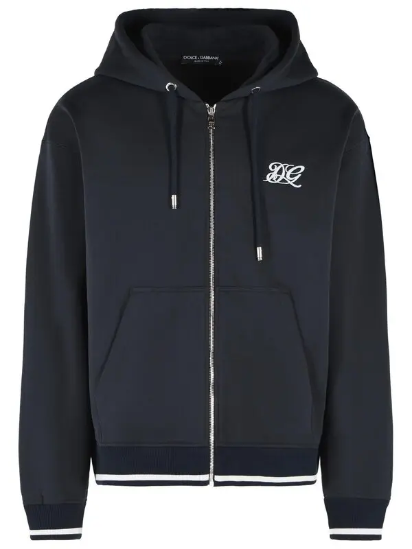 Dolce & Gabbana Cotton Sweatshirt - Blue