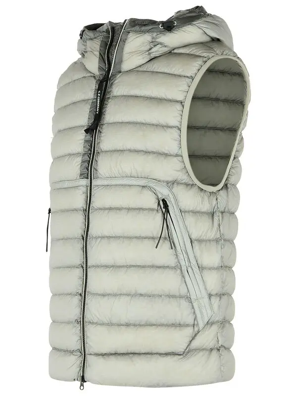 C.P. COMPANY Lens' Grey D.d. Shell' Vest - Gray