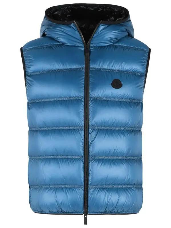 Moncler Panestrel' Polyamide Vest - Blue