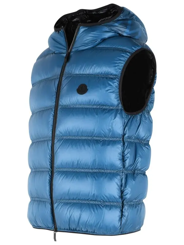 Moncler Panestrel' Polyamide Vest - Blue
