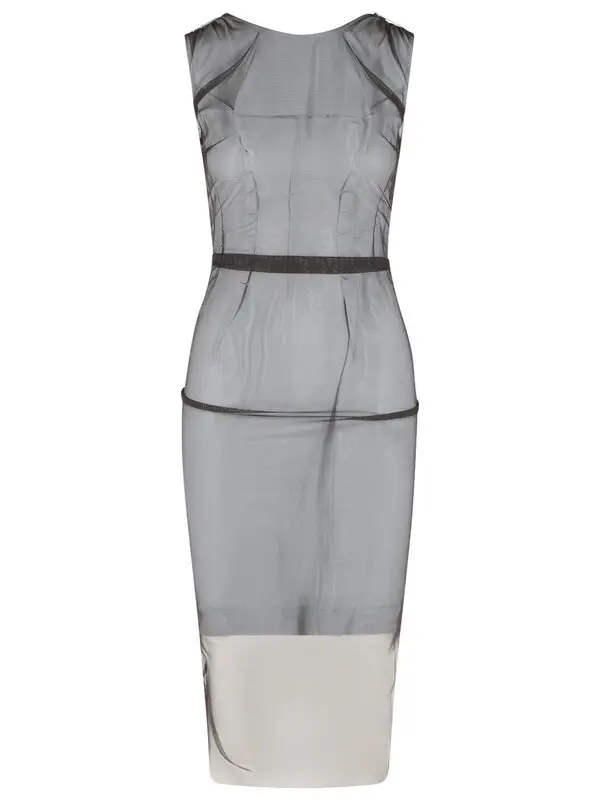 MAISON MARGIELA Polyamide Dress - Brown
