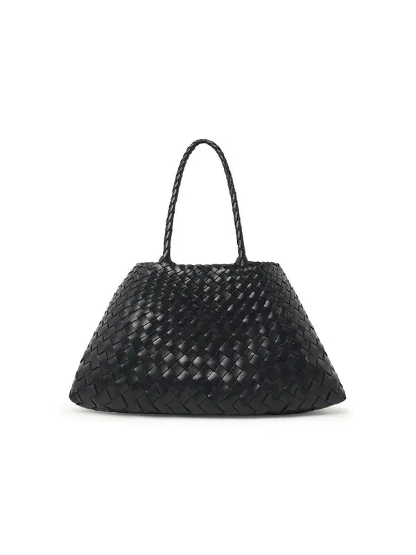 Dragon Diffusion Santa Croce Big' Leather Bag - Black