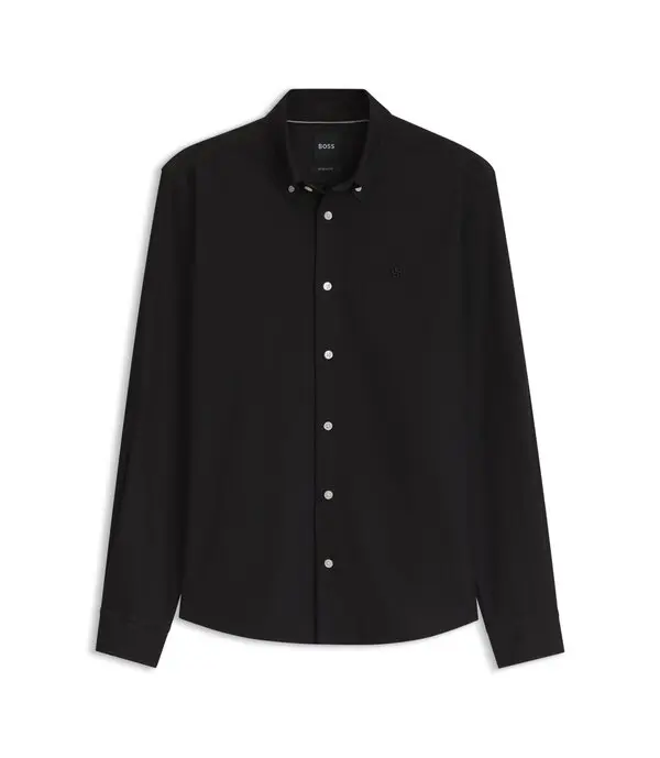 BOSS Regular-fit Button-down Shirt In Oxford Cotton