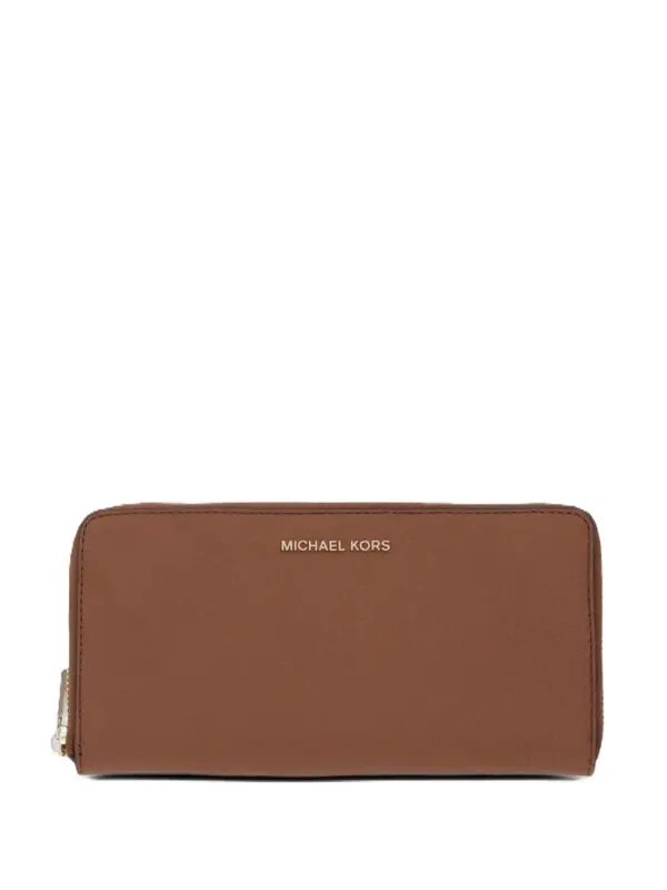 Michael Kors Jet Set Largge Slim Continental Wallet - Brown
