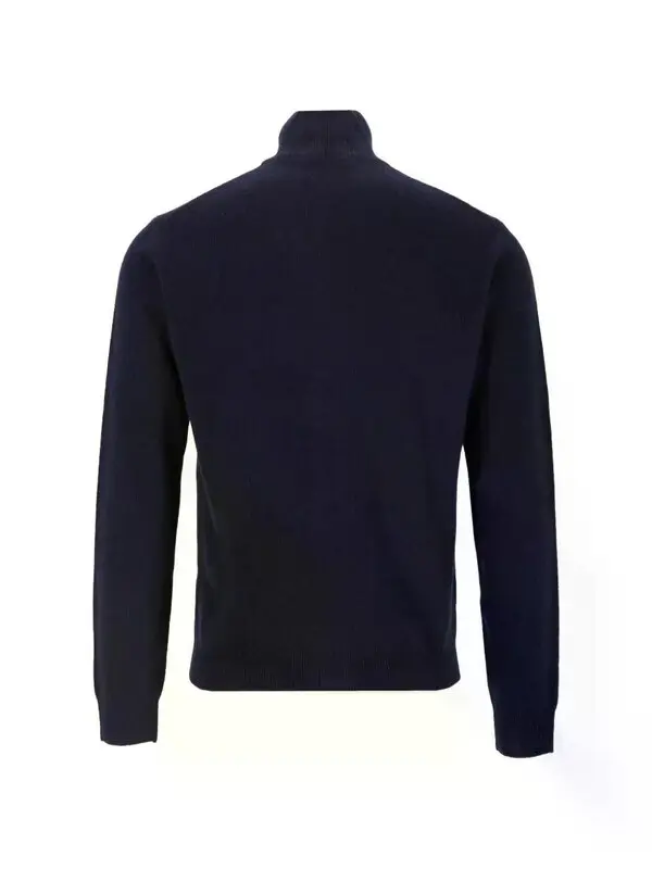Al Duca D'aosta Button-up High-neck Cardigan