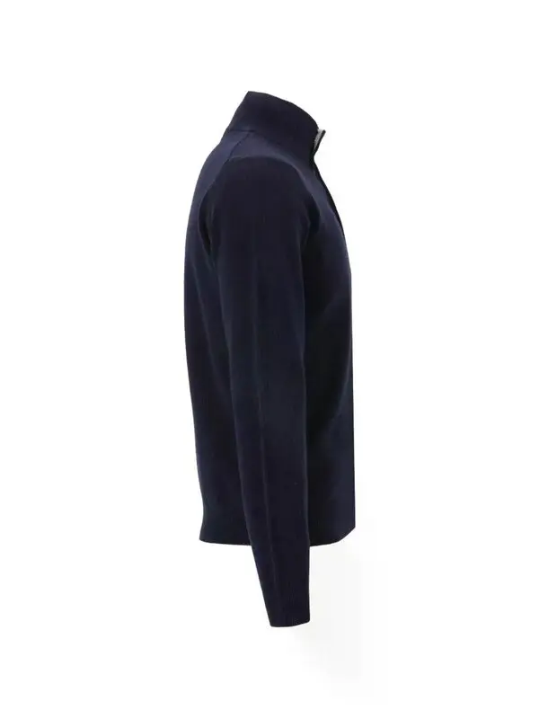Al Duca D'aosta Button-up High-neck Cardigan
