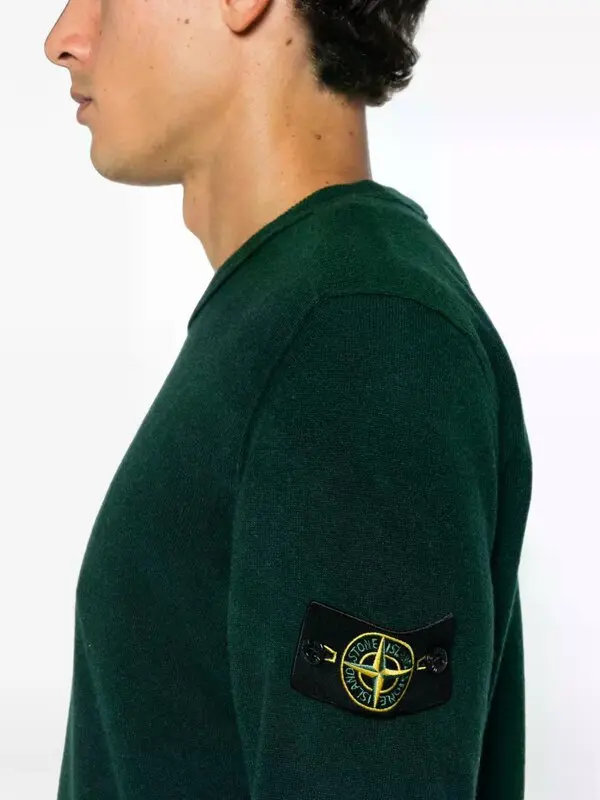Stone Island Logo-patch Sweater