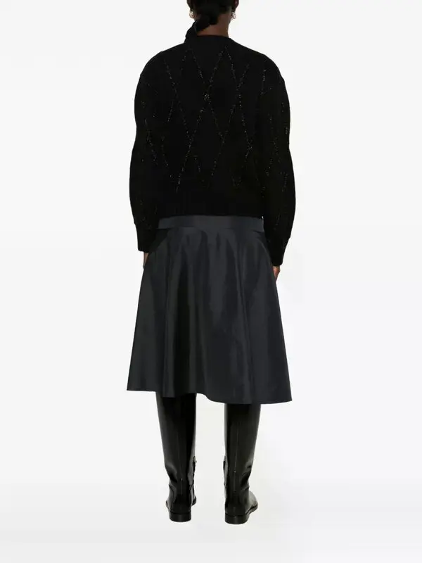 Dorothee Schumacher Argyle-pattern Sweater