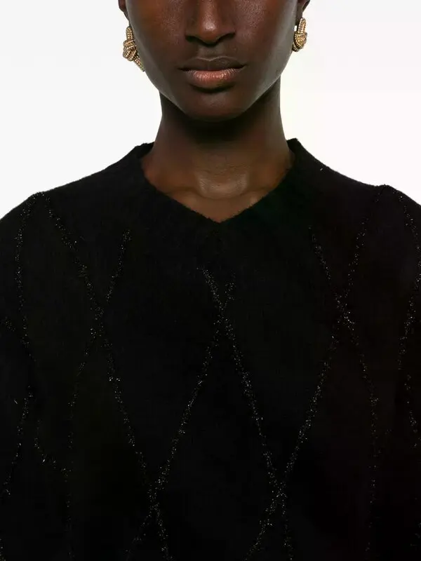 Dorothee Schumacher Argyle-pattern Sweater