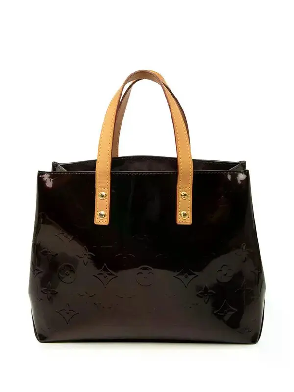 LOUIS VUITTON 2007 Monogram Vernis Reade Pm Handbag - Purple