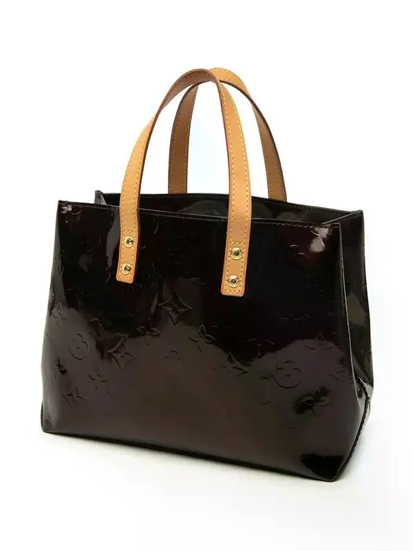 LOUIS VUITTON 2007 Monogram Vernis Reade Pm Handbag - Purple