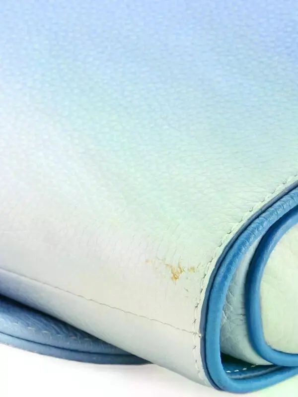 Dior Saddle Ombre Leather Crossbody Bag - Blue