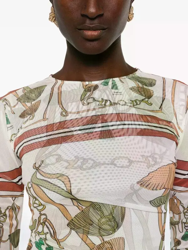 Dorothee Schumacher Wild Funghi Mesh T-shirt