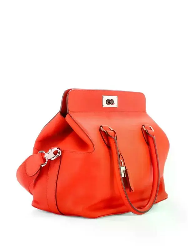 Hermès Toolbox Bag Swift 26 Satchel - Orange