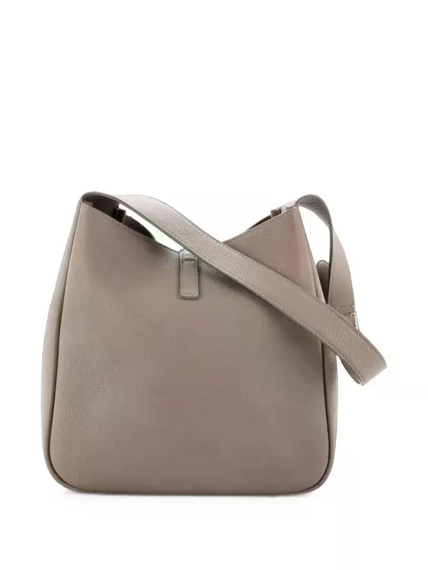 Saint Laurent Le 5 A 7 Supple Leather Small Hobo Bag - Neutrals