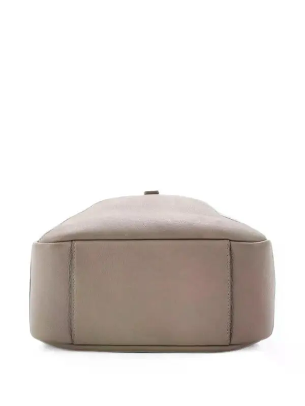 Saint Laurent Le 5 A 7 Supple Leather Small Hobo Bag - Neutrals