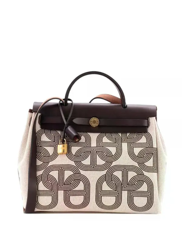 Hermès Herbag Zip Circuit 24 Vache Hunter And Leather 31 Satchel