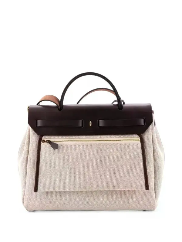 Hermès Herbag Zip Circuit 24 Vache Hunter And Leather 31 Satchel