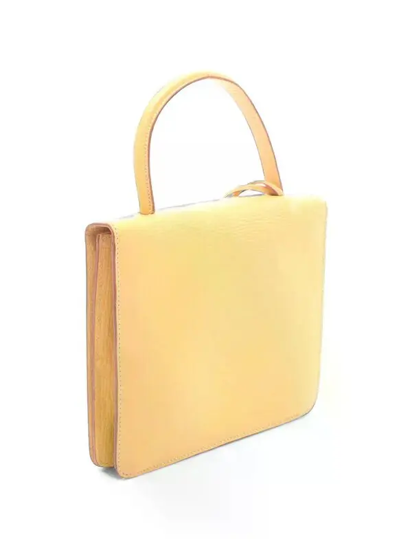 Loewe 2000s Barcelona Leather Tote Bag