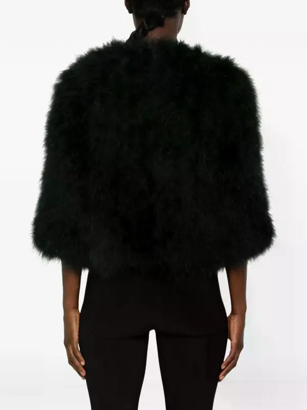 YVES SALOMON Feather-embellished Jacket