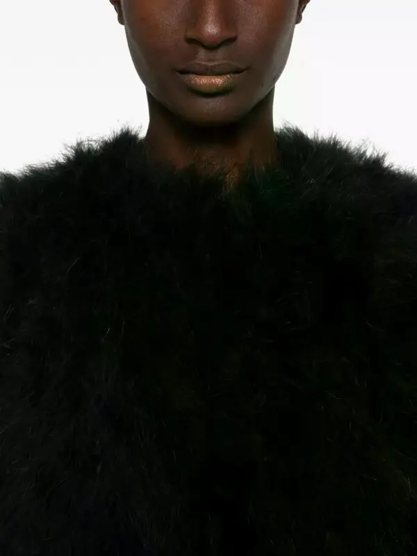 YVES SALOMON Feather-embellished Jacket
