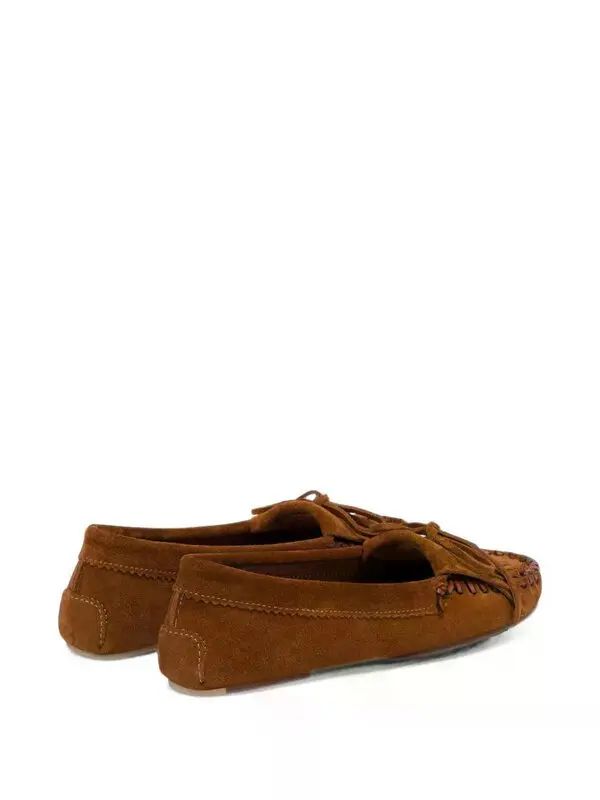 Paris Texas Indiana Fringe-trimmed Loafers