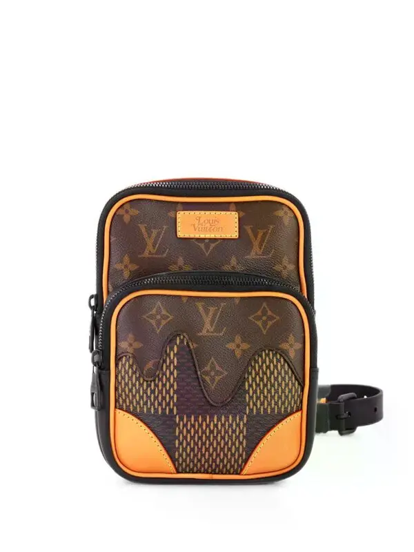 LOUIS VUITTON Nigo Amazone Sling Bag Limited Edition Giant Damier And Monogram Canvas Crossbody Bag - Brown
