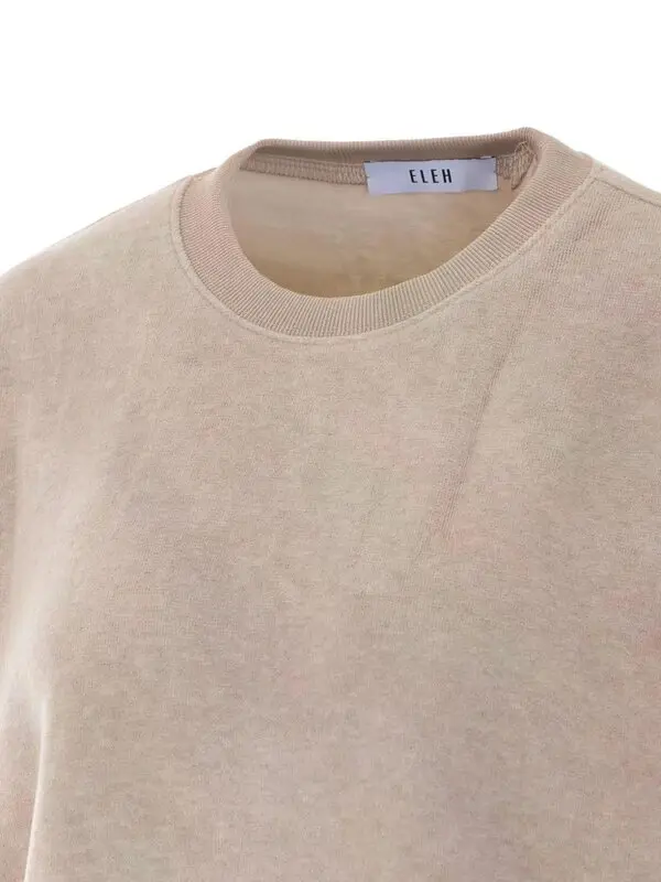 ELE Crew-neck Drop-shoulder Sweatshirt