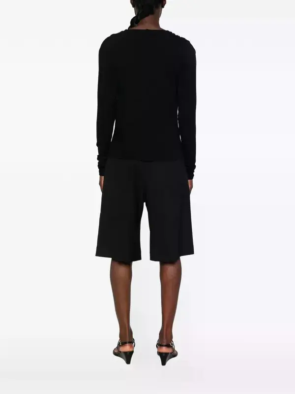 Vince Cowl-neck Long-sleeve Top