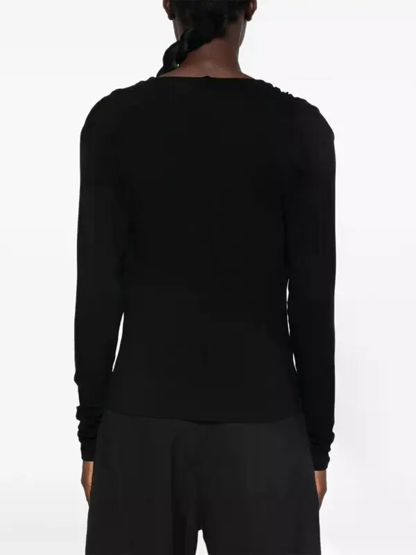 Vince Cowl-neck Long-sleeve Top