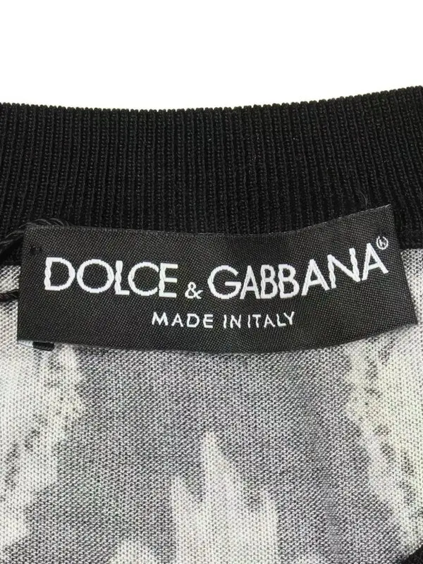 Dolce & Gabbana Sacred-heart-pattern Sweater