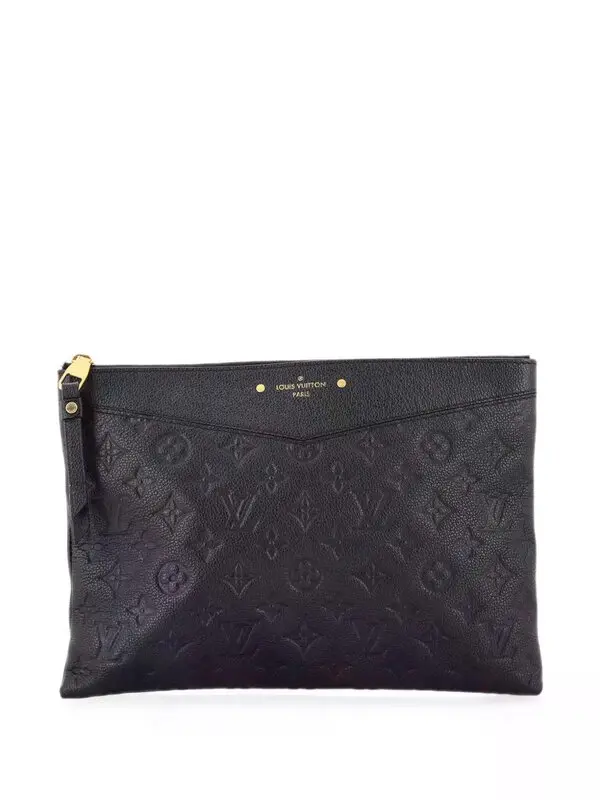 LOUIS VUITTON Daily Monogram Empreinte Leather Pouch