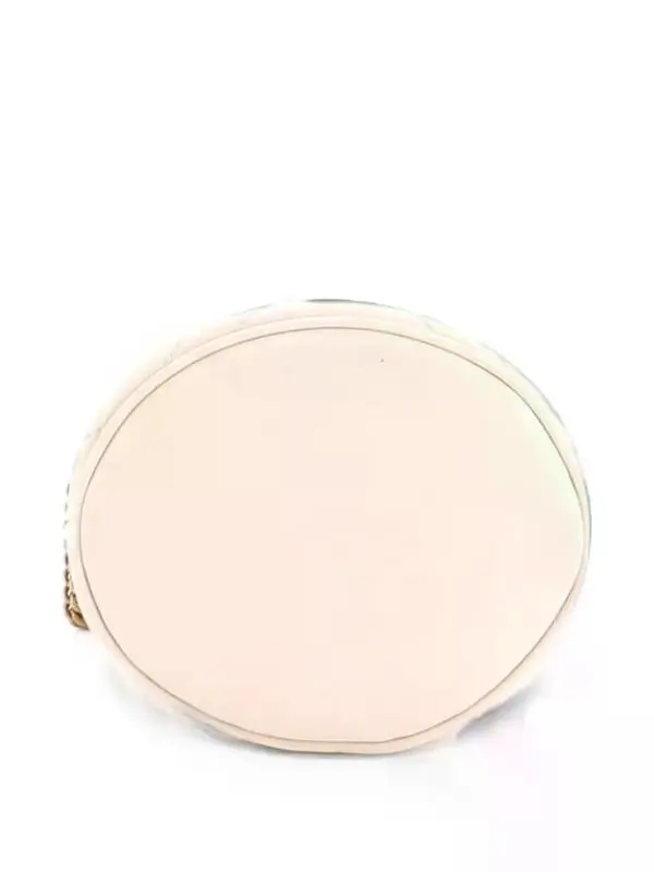 Gucci Gg Marmont Matelasse Leather Mini Bucket Bag - Neutrals