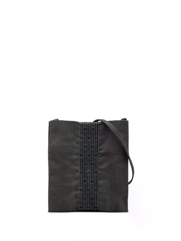 Hermès 20th Century Canvas Herline Pochette Crossbody Bag