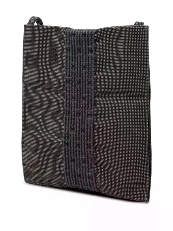 Hermès 20th Century Canvas Herline Pochette Crossbody Bag