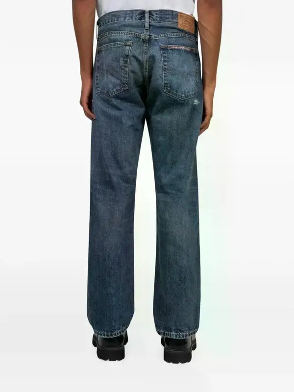 Polo Ralph Lauren Distressed-finish Straight-leg Jeans