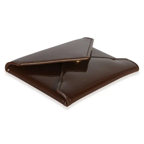 Saint Laurent Patent Envelope Flap Card Case