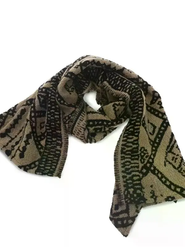 Alpha Studio Scandinavian Jacquard Double-face Scarf