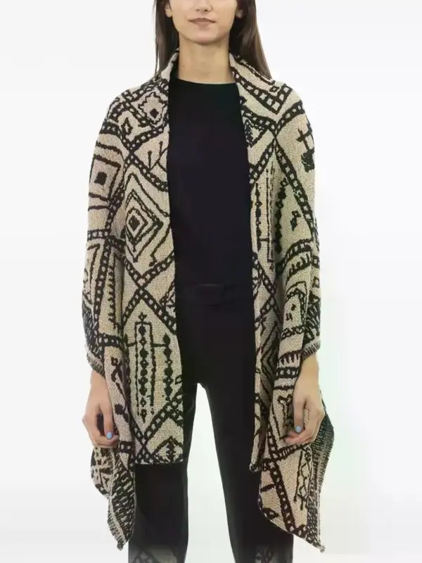Alpha Studio Scandinavian Jacquard Double-face Scarf