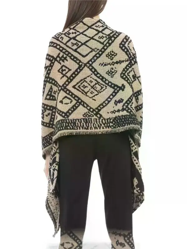 Alpha Studio Scandinavian Jacquard Double-face Scarf