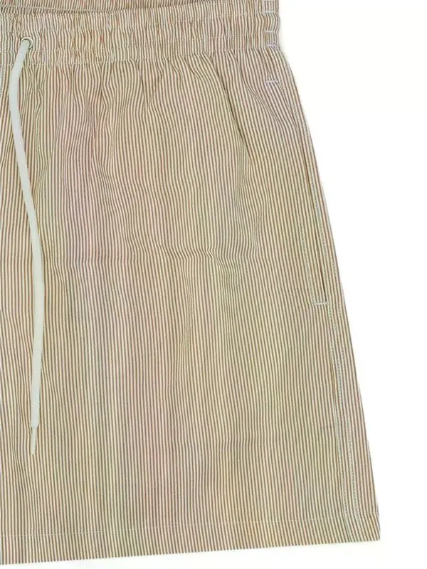 Malo Striped Drawstring Swim Shorts