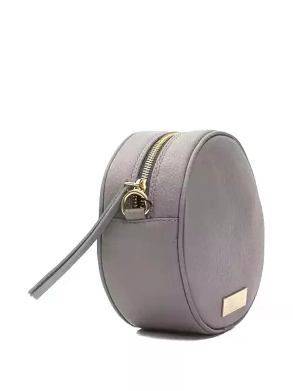 POMPEI DONATELLA Round Leather Crossbody Bag