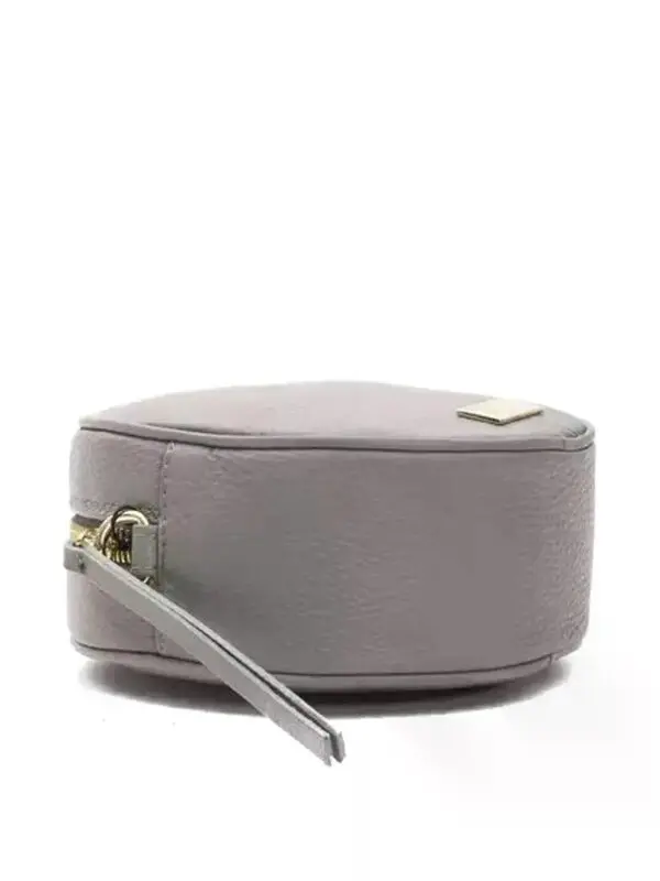 POMPEI DONATELLA Round Leather Crossbody Bag