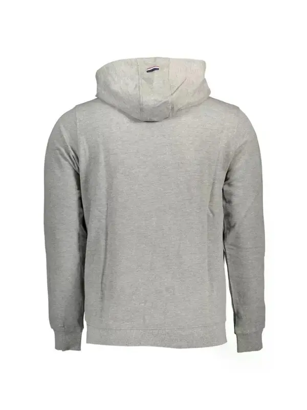 U.s. Polo Assn. Logo-embroidered Kangaroo-pocket Hoodie