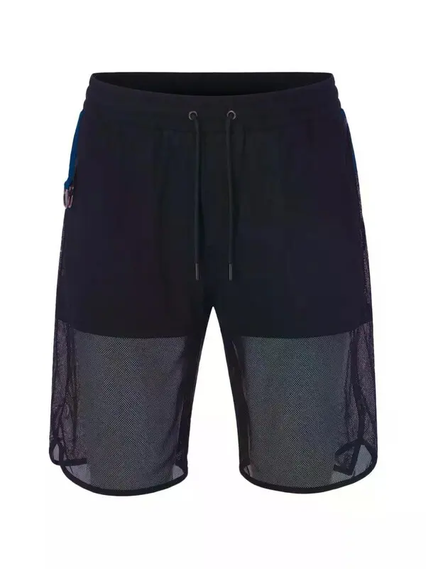 NICOLÒ BERETTA Mesh-panel Lace-up Shorts