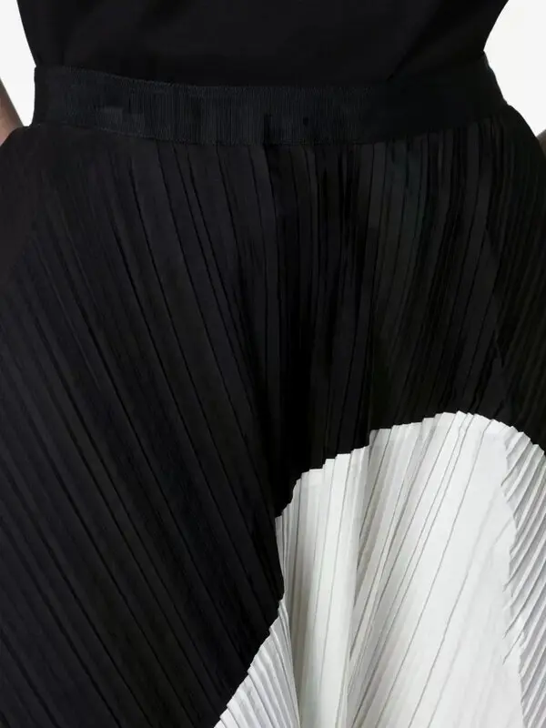 ENTIRE STUDIOS Veer Pleated Asymmetric Skirt