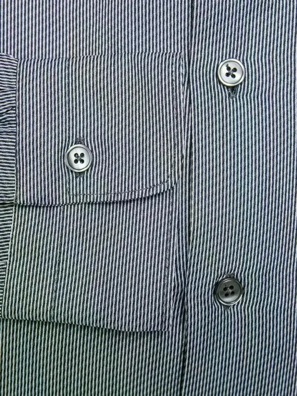 ROBERT FRIEDMAN Striped Slim-fit Shirt